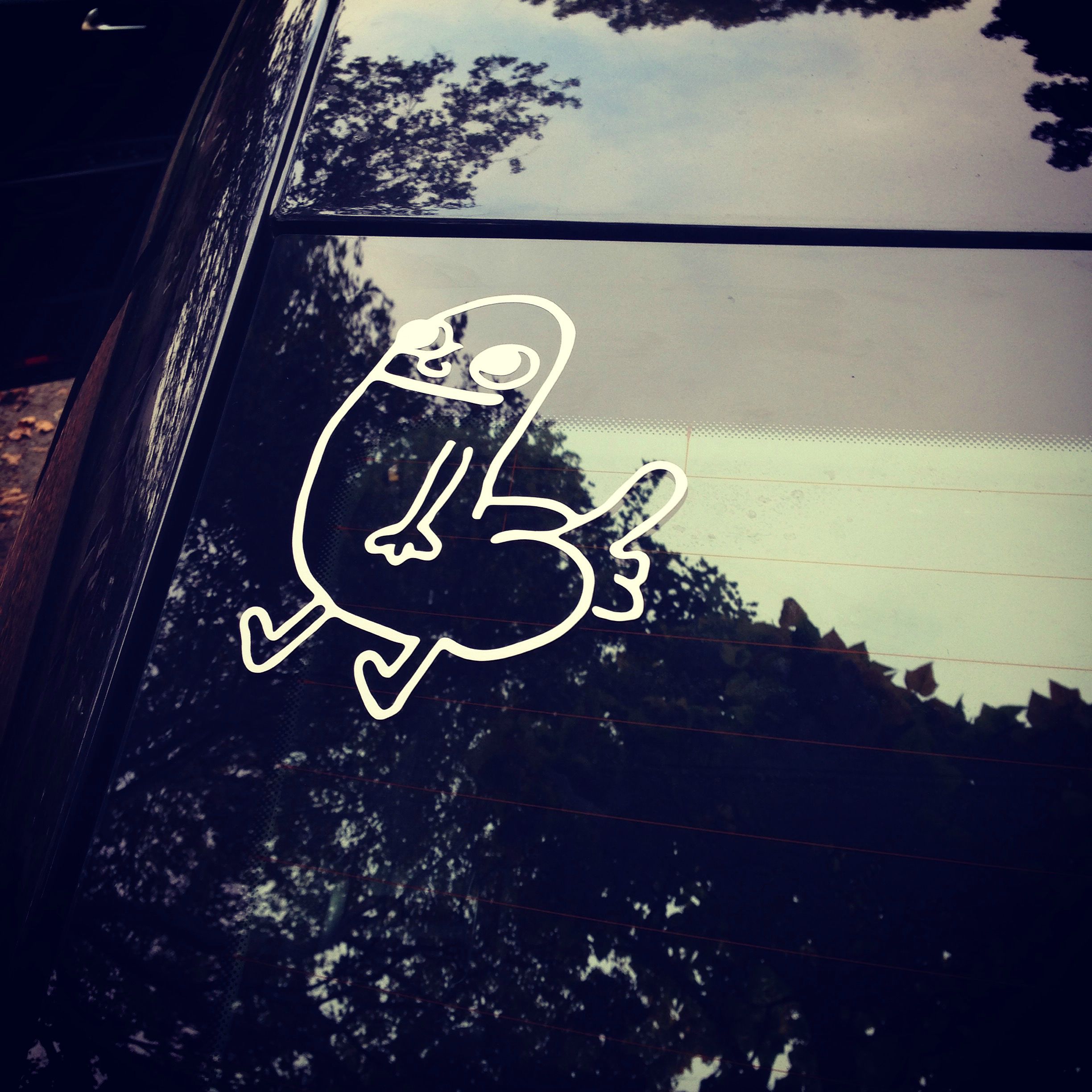 Dickbutt car decal... One of my better decisions for sure. | Scrolller
