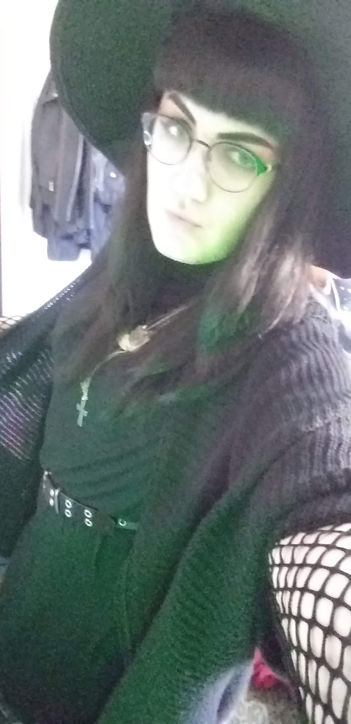 Did a Lydia Deetz inspired look the other day 🖤💀🖤 | Scrolller