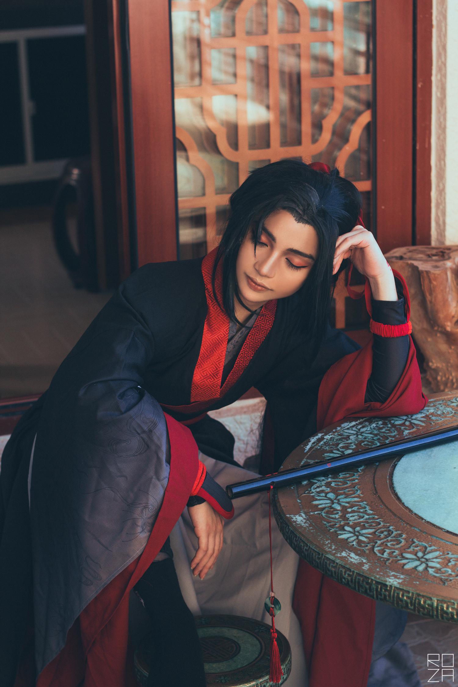 did a wei wuxian cosplay!! | Scrolller