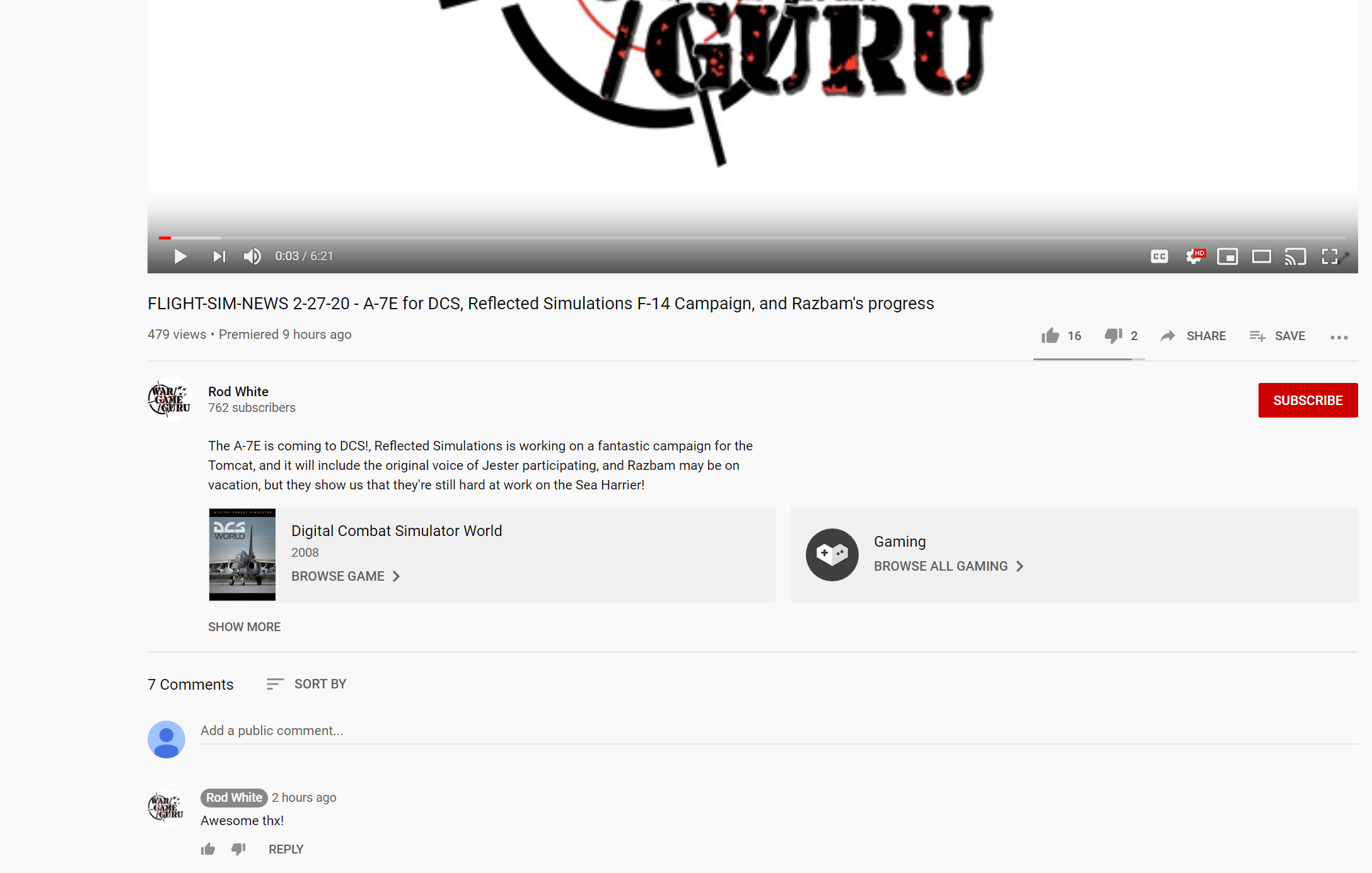 Did God Rod forget to switch accounts? | Scrolller