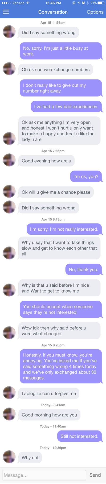 Did I say something wrong? | Scrolller