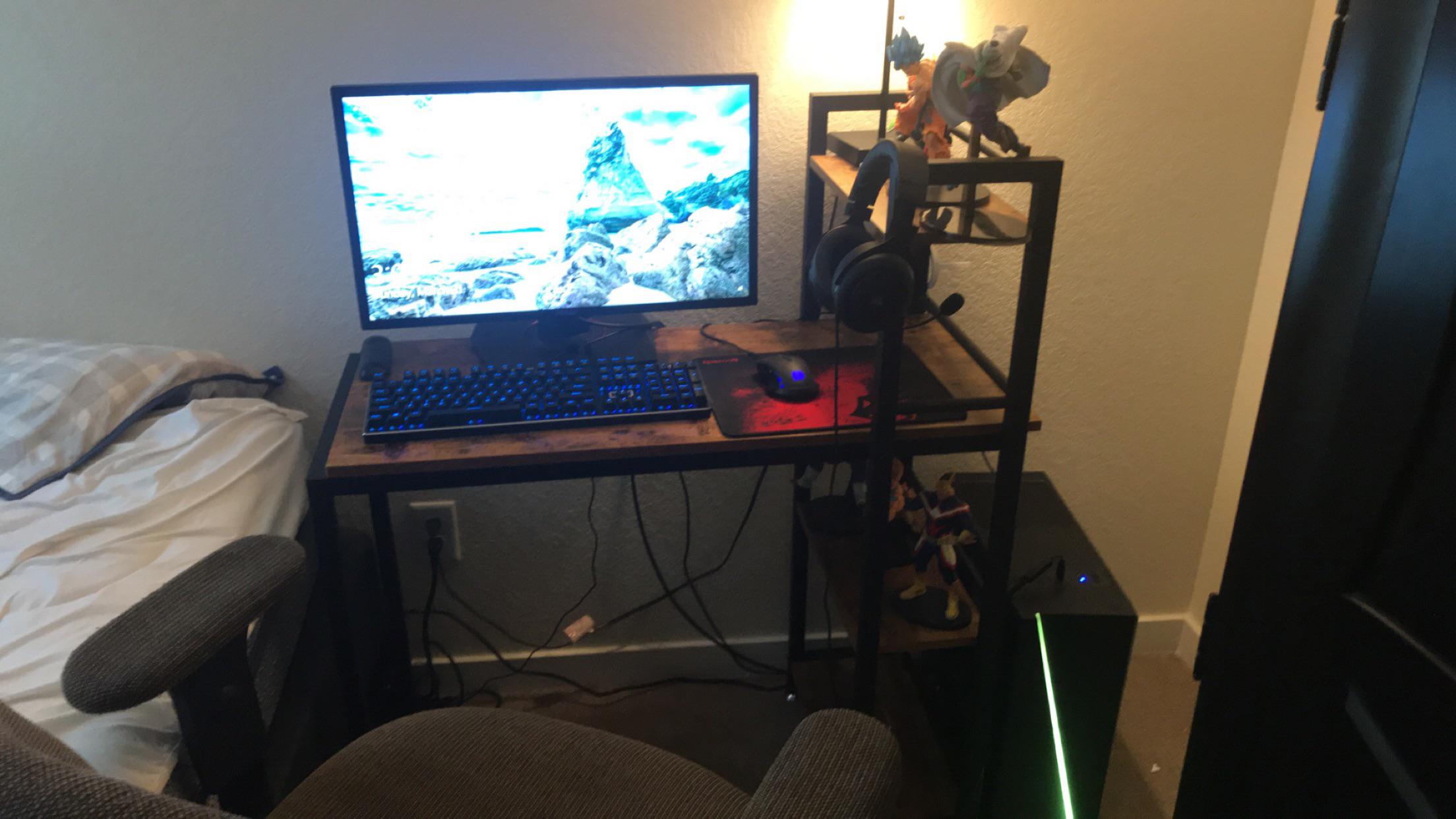 Did my best with the little room I had in here. I’m proud about how it turned out. Still need to ...