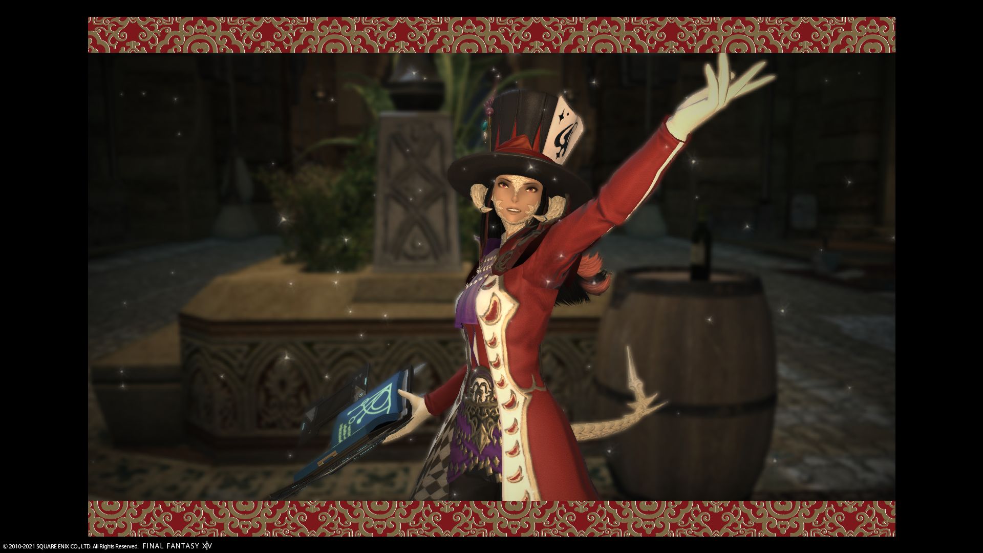 Did my first ever glamour set today - stage magician SMN! So pleased with how it turned out :D ...