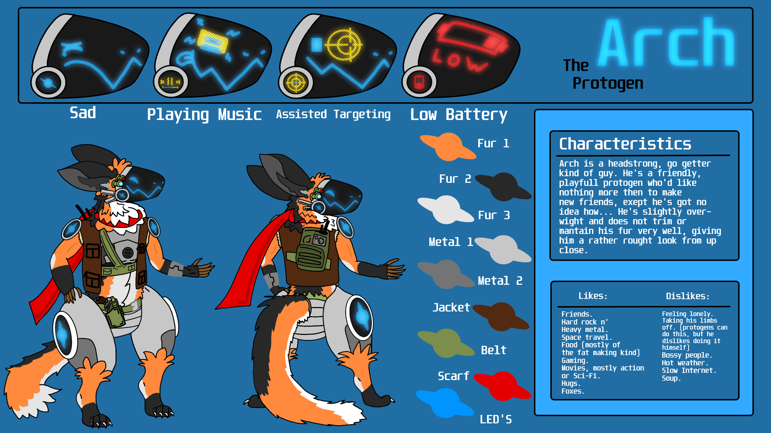 Did my first Ref Sheet! | Scrolller