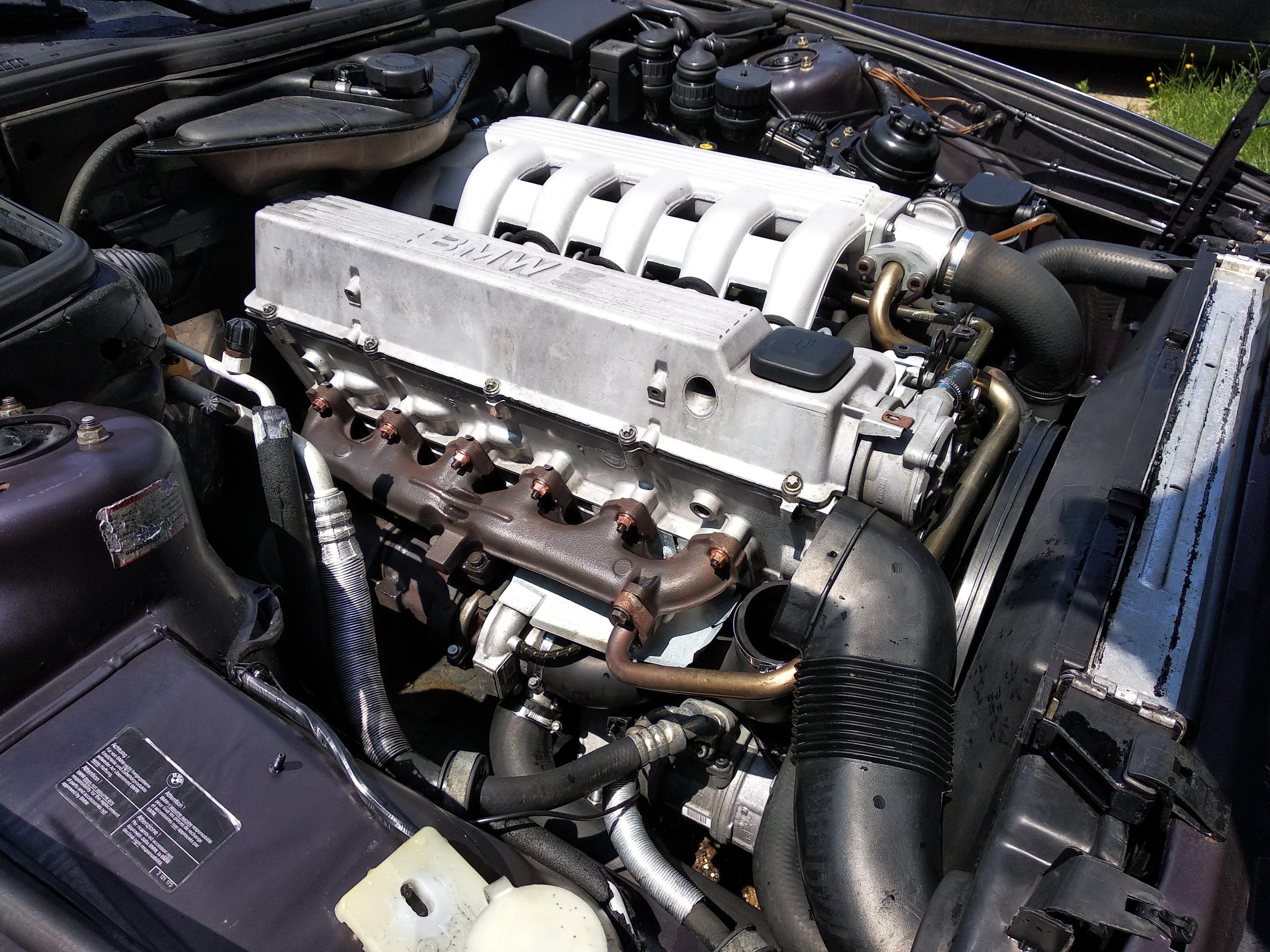 Did some engine cleaning on my E34 525tds (M51D25) | Scrolller