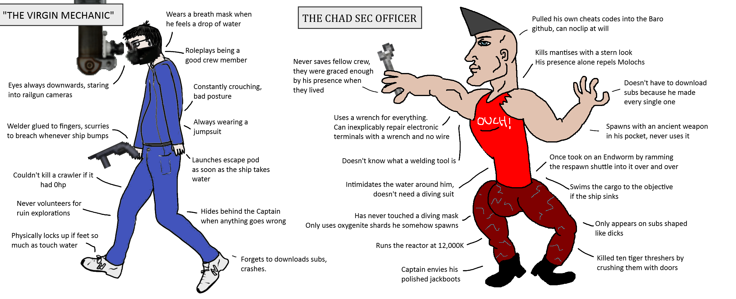 Did somebody say 'Barotrauma Memes'? | Scrolller