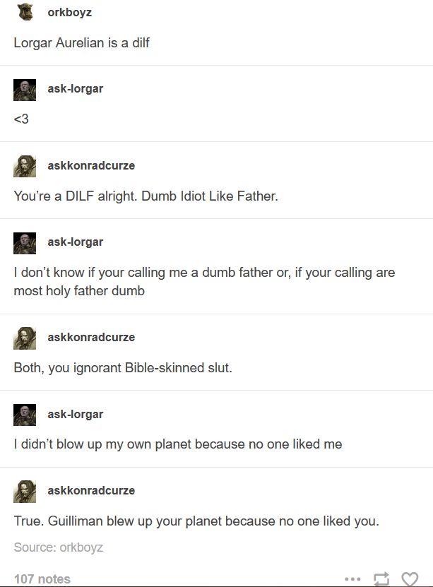 DILF Lorgar | Scrolller