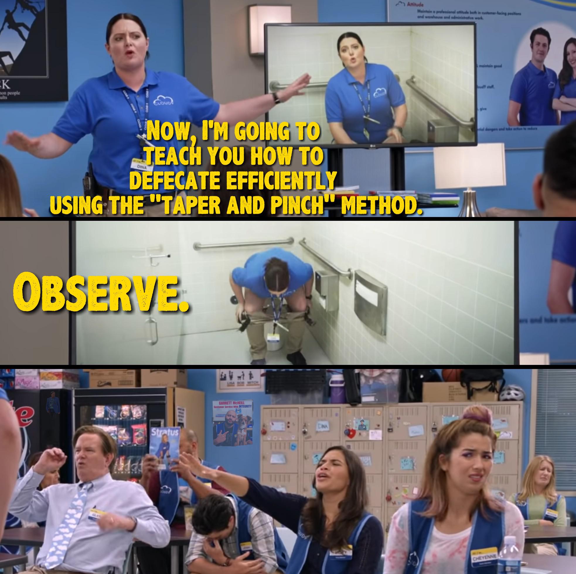 Dina must be a visual learner. | Scrolller