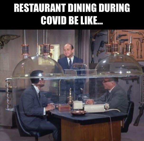 Dining during COVID season | Scrolller