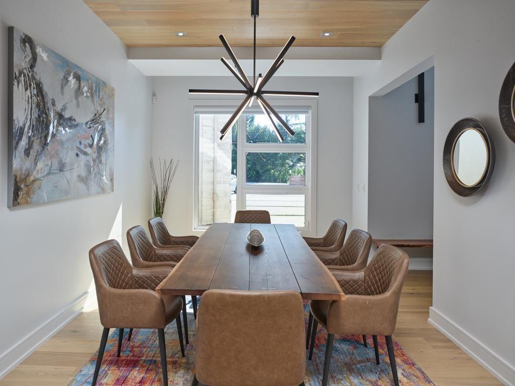Dining Room in custom home in Port Kells, Canada [1024 x 768] | Scrolller