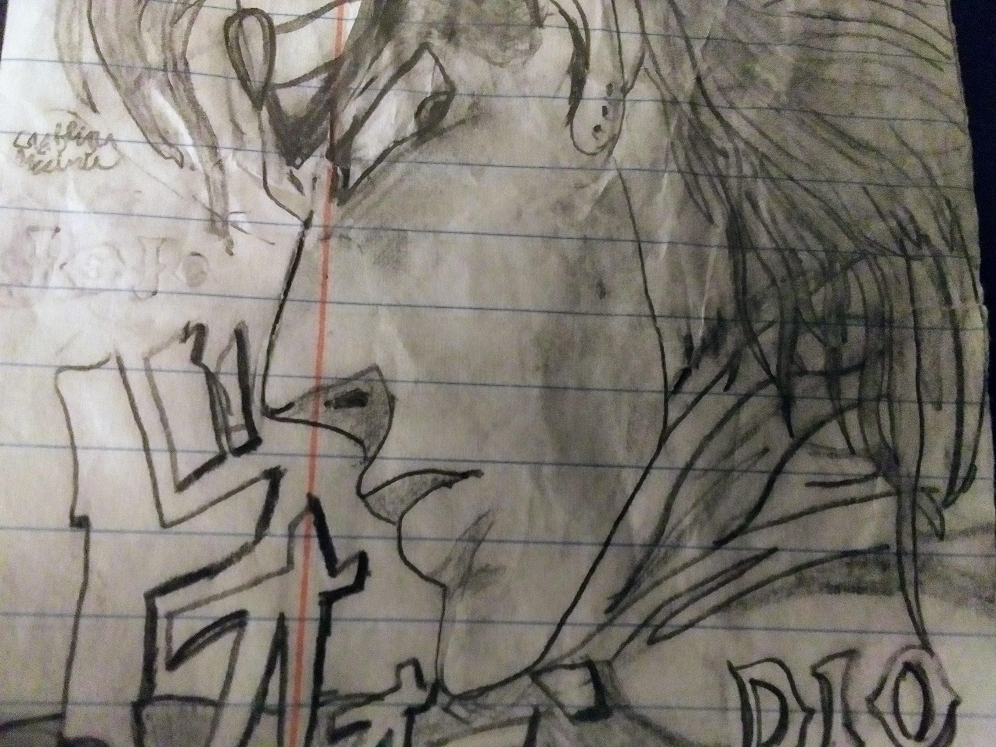 Dio drawing part 3 | Scrolller