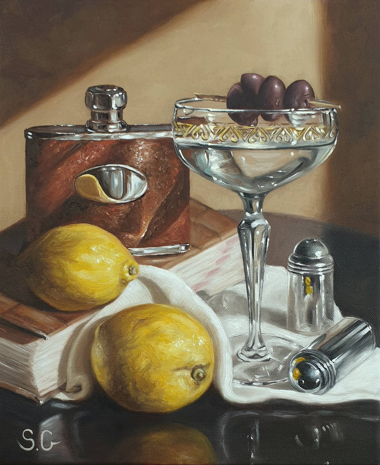 Dirty Martini, Sabbi Gavrailov, oils, 2021 | Scrolller