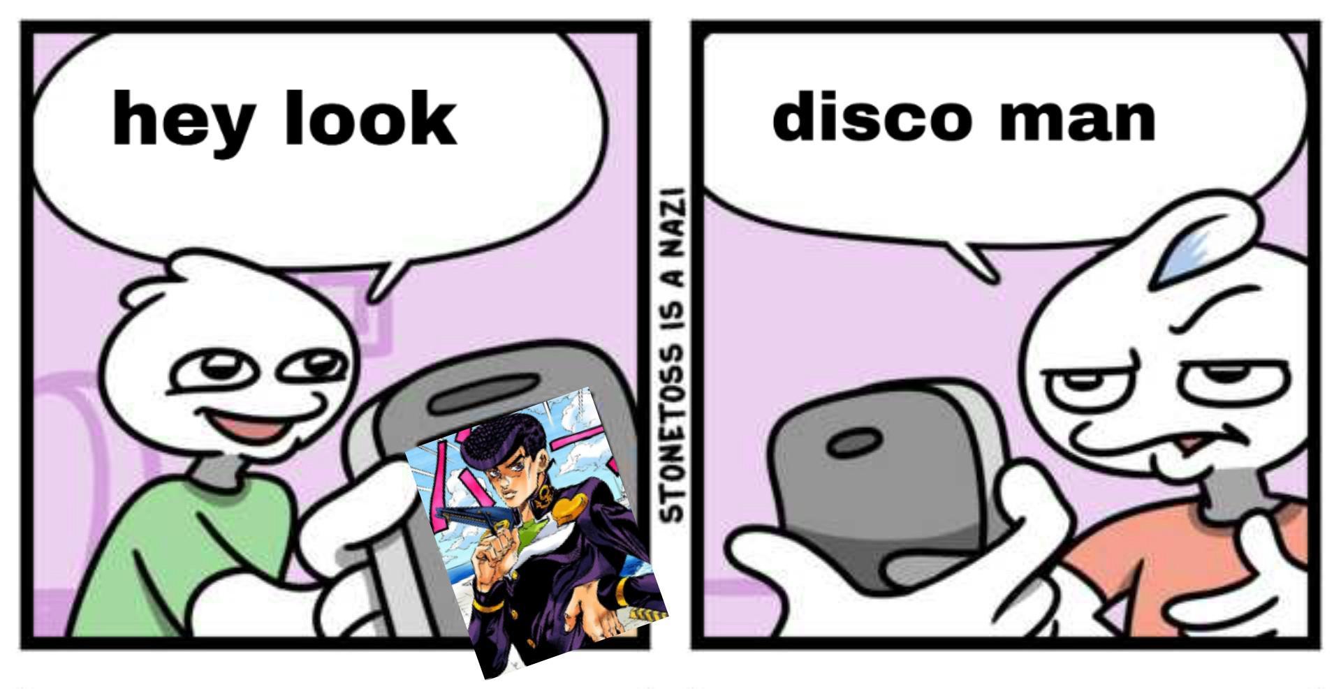 Disco man strikes back | Scrolller