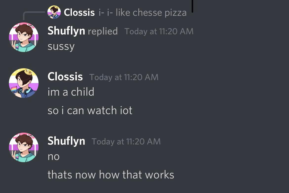 Discord user with the rock solid defence | Scrolller