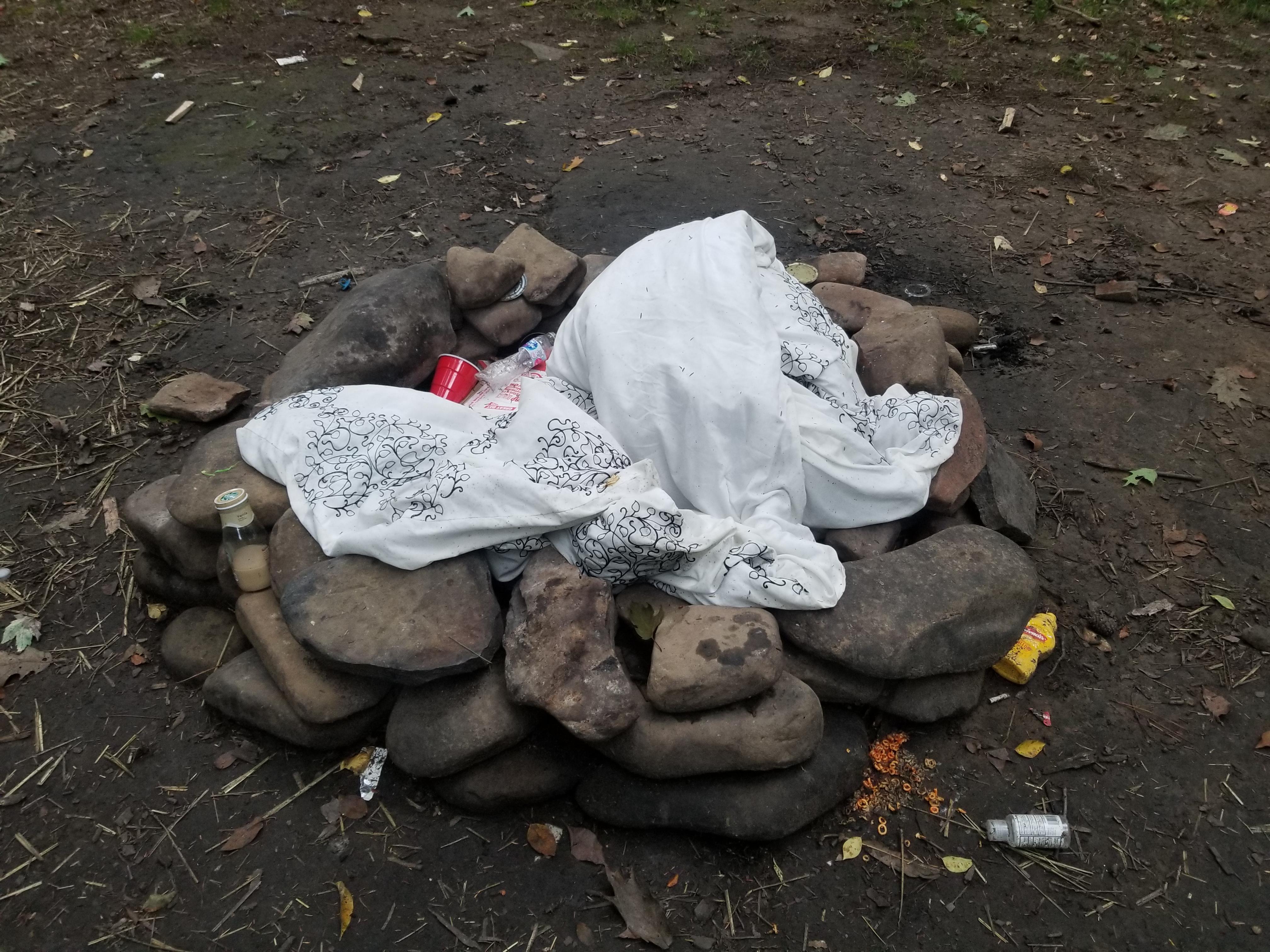 Disgusting Humans Destroying Campgrounds | Scrolller