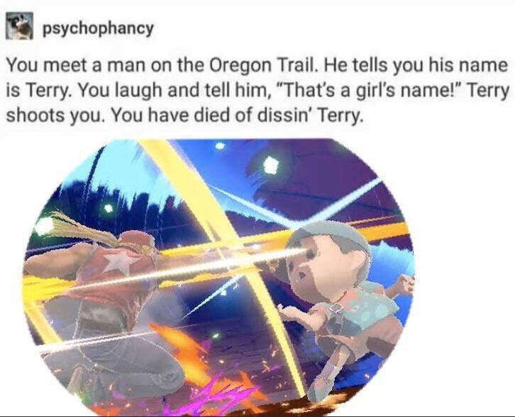 Dissin Terry | Scrolller