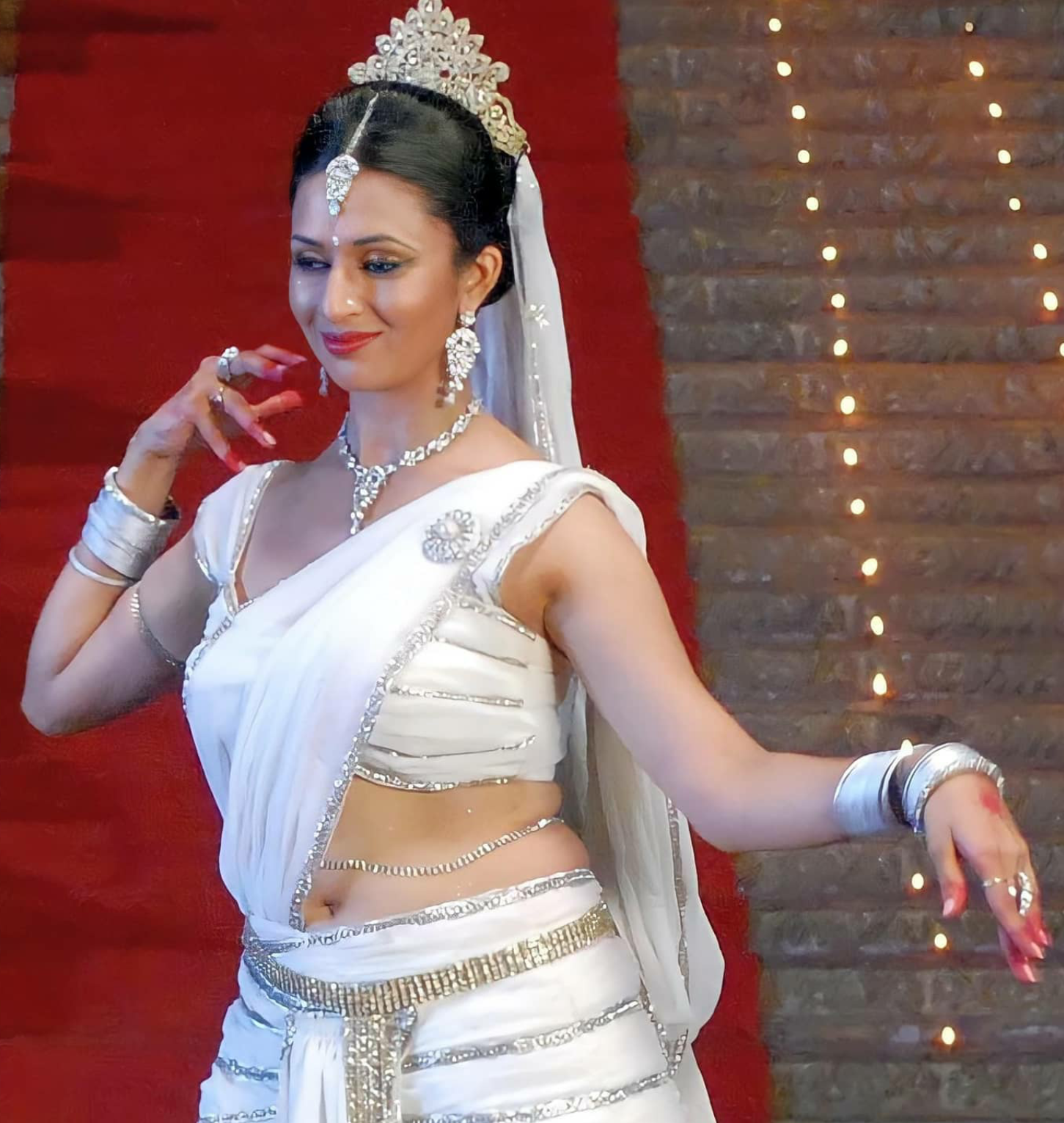 Divyanka Tripathi. Navel and Armpit. Deadly Combination. | Scrolller