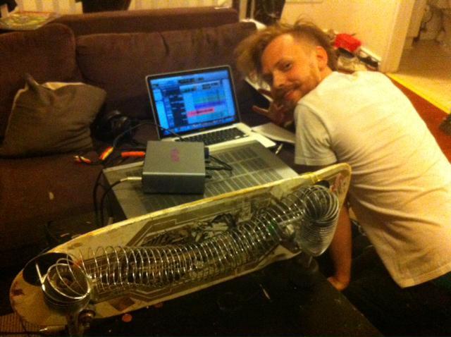 diy spring reverb made from old skateboard and slinky | Scrolller