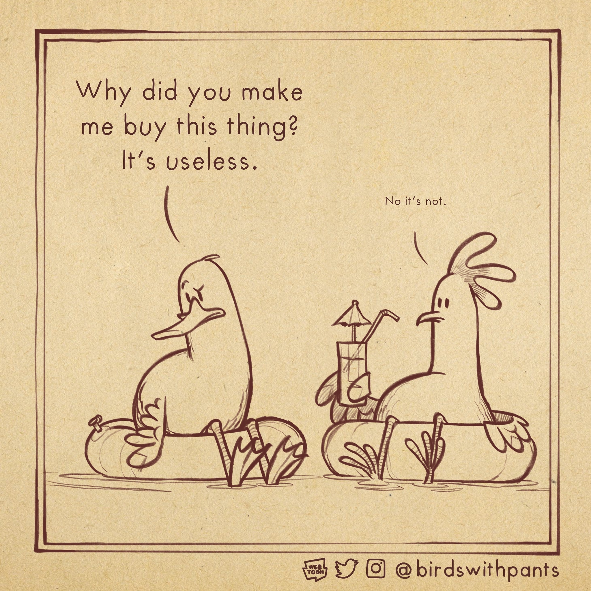 Do chickens float? [OC] | Scrolller