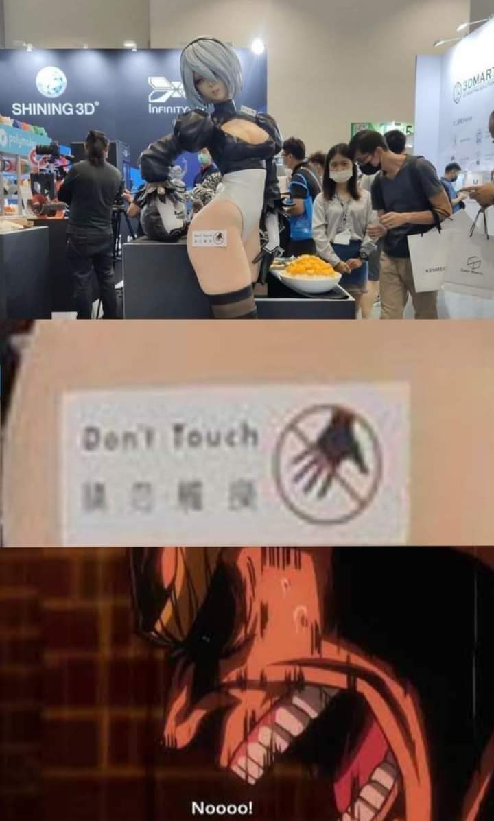 Do not touch | Scrolller