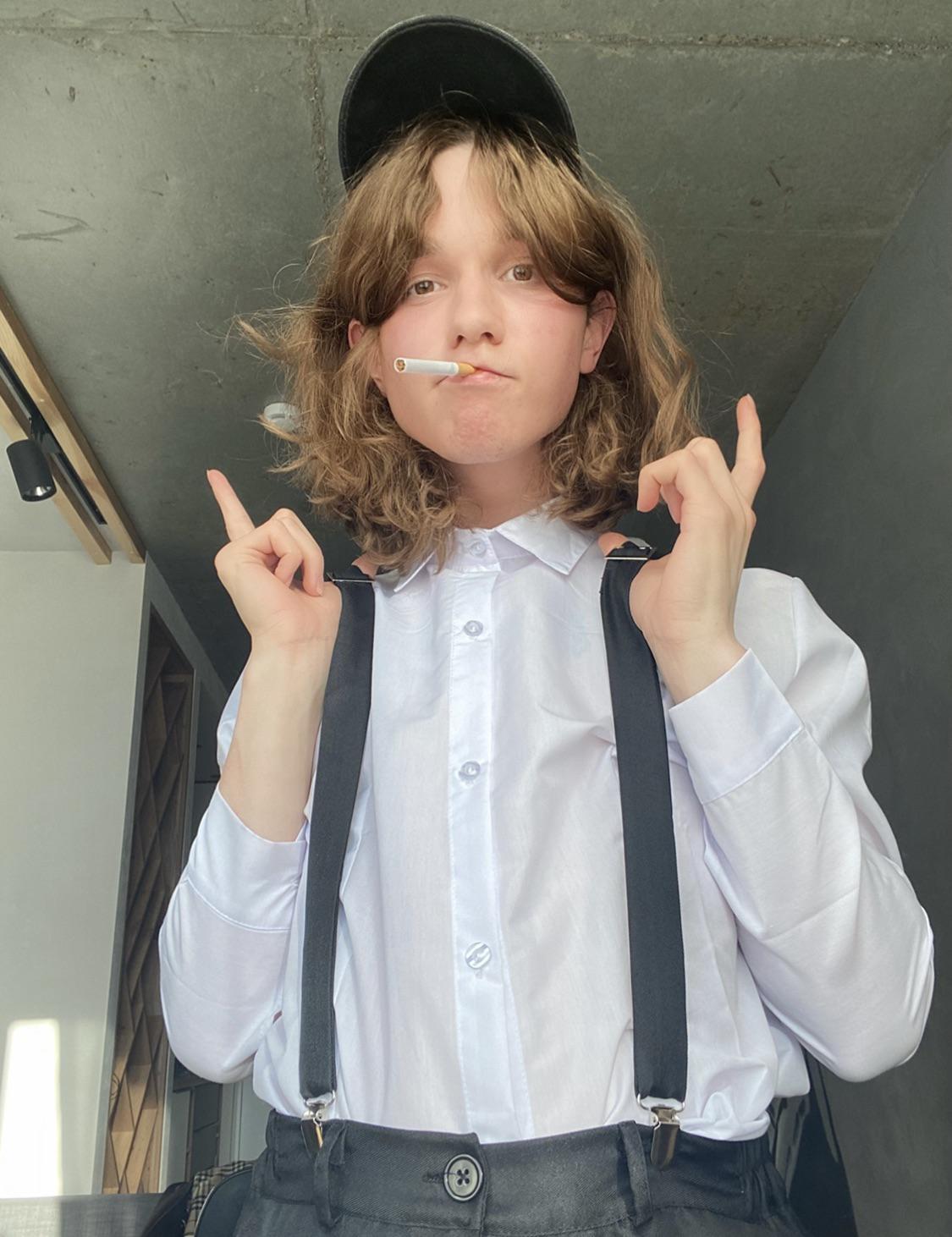 do you like my today’s look? hah 🤓 | Scrolller