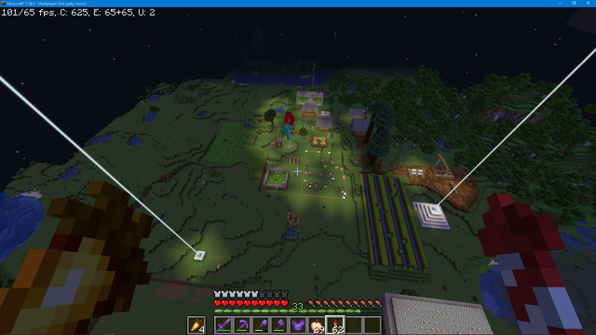 do you like my survival base in minecraft? | Scrolller