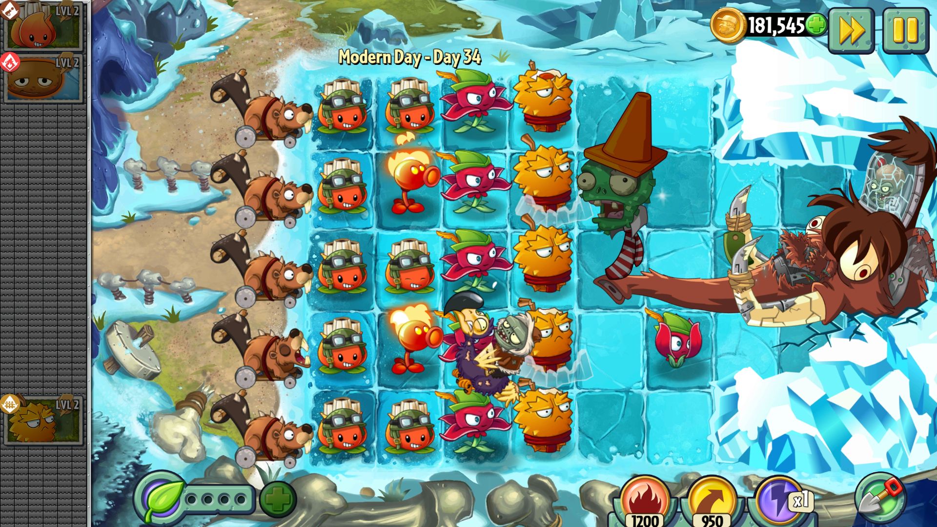 Dodo rider moves on even after level completion in PvZ2 | Scrolller