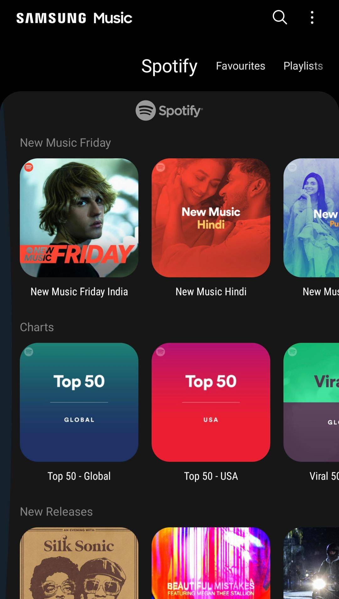Does anybody note this: Spotify inside Samsung Music App. Loving it!!! | Scrolller