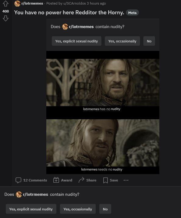 Does it contain nudity though? | Scrolller