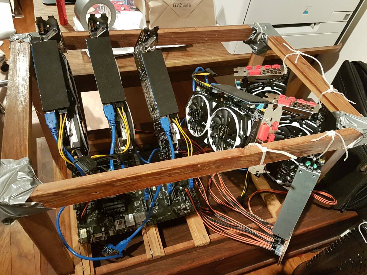 Does mining rig gore have a place on this sub? For only $3500 this craigslist gem can be yours ...