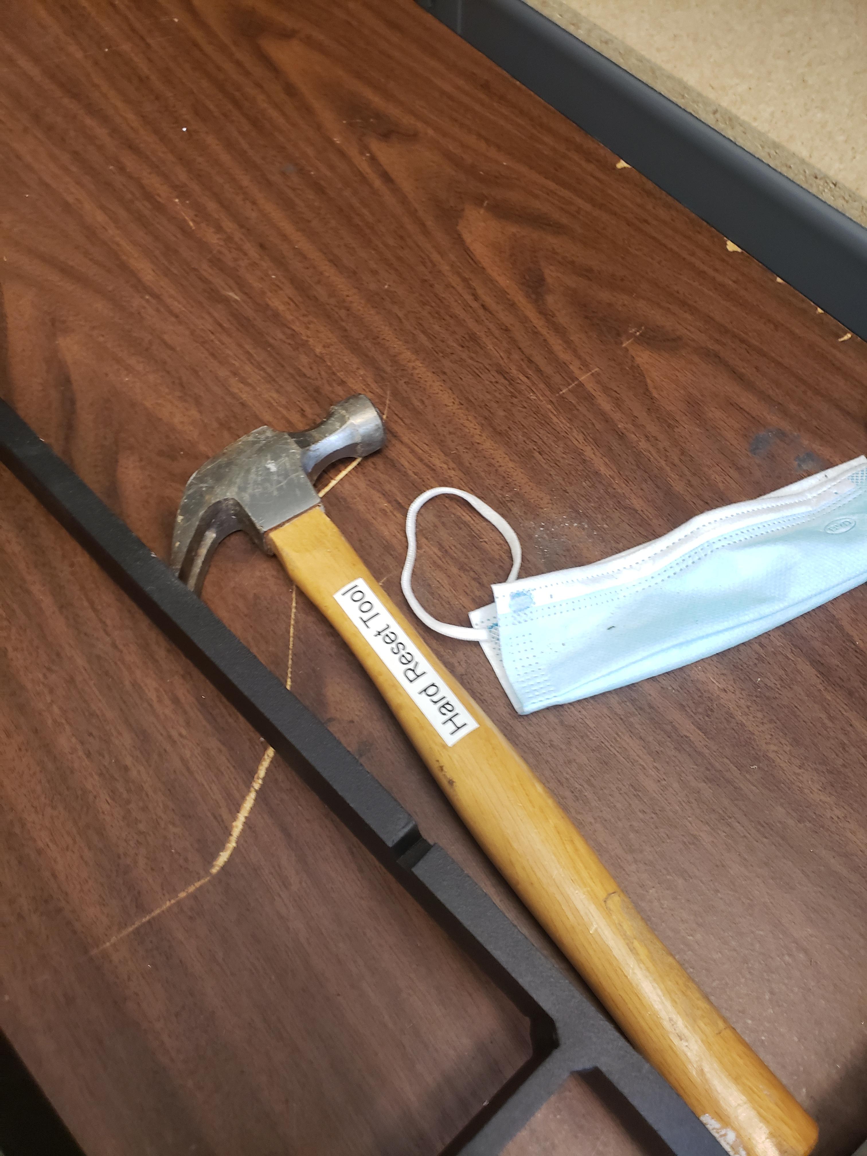 Does this count? Saw it when picking up some servers from auction | Scrolller