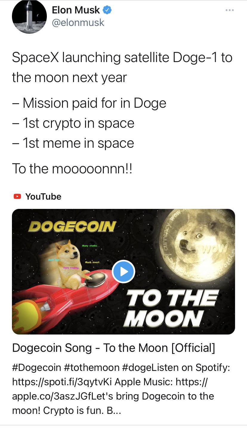 Doge to the moon | Scrolller