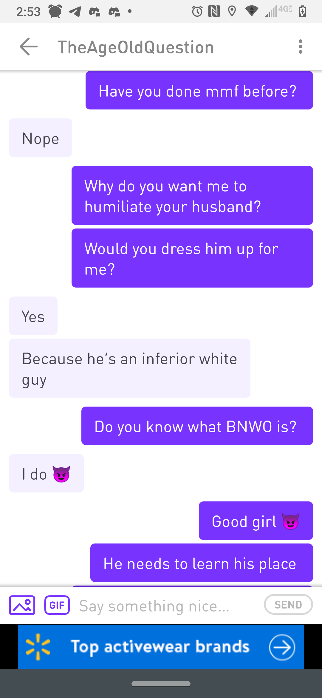 Doing my part on whisper | Scrolller