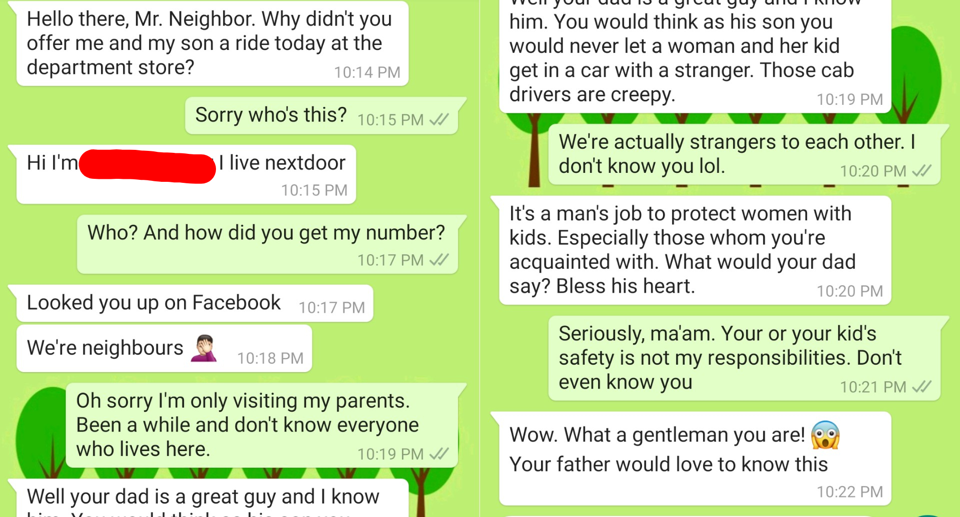 Don't even know her wtf! | Scrolller