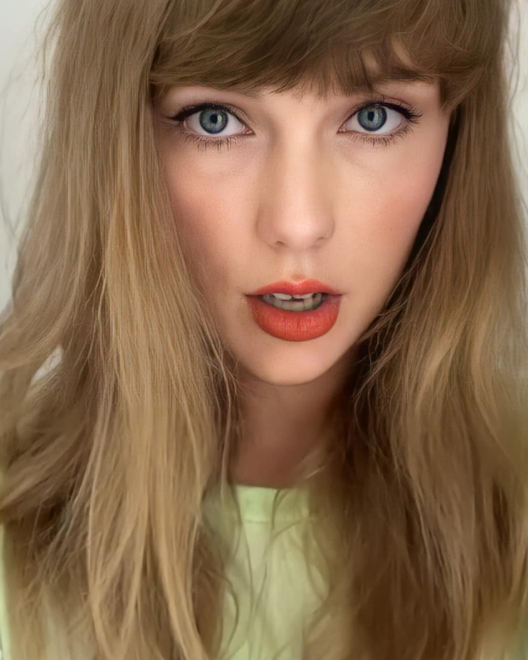 Don't get lost in Taylor Swift's eyes before you release all over her ...