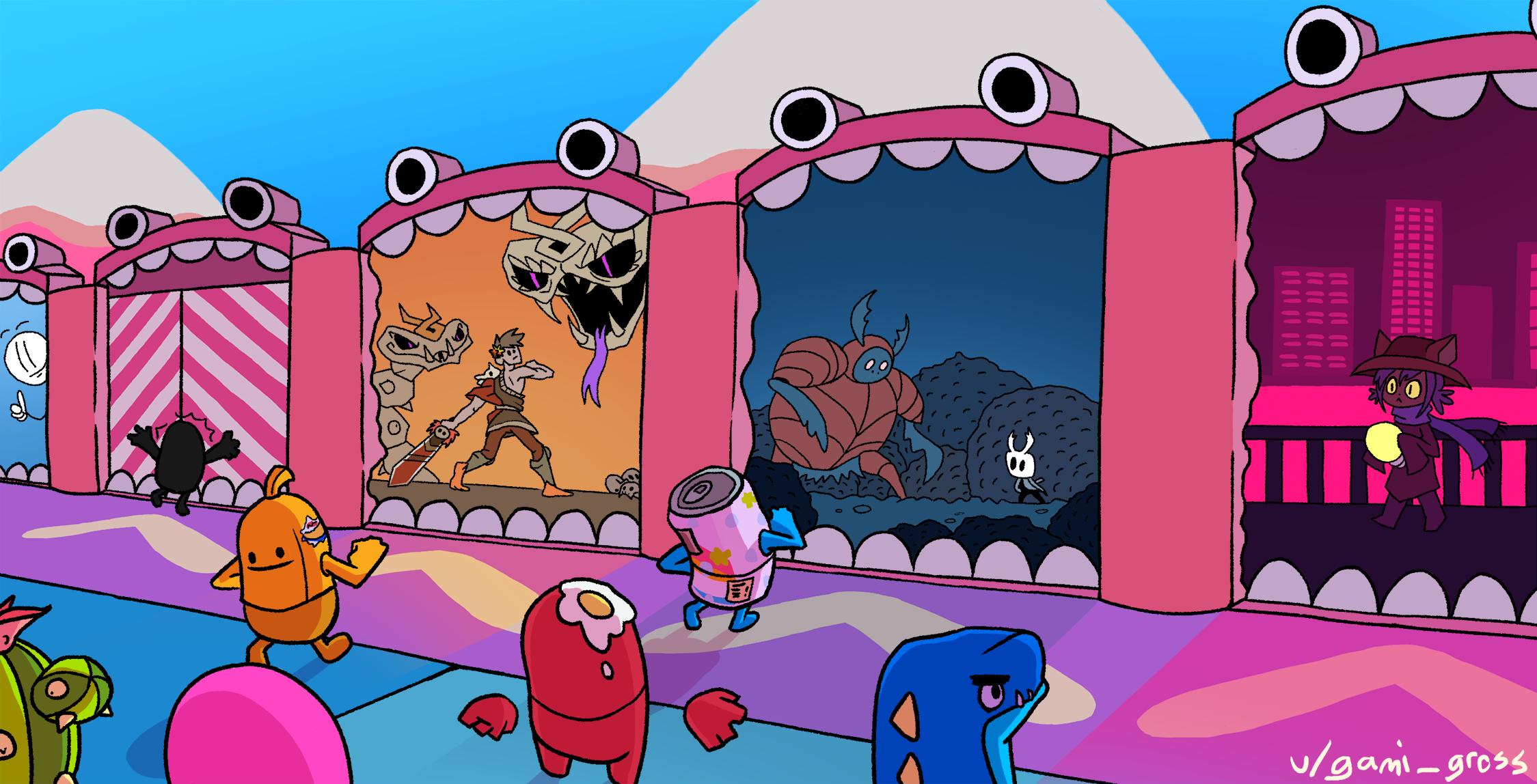Door Dash But The Doors Lead To Some Of My Favorite Games Scrolller