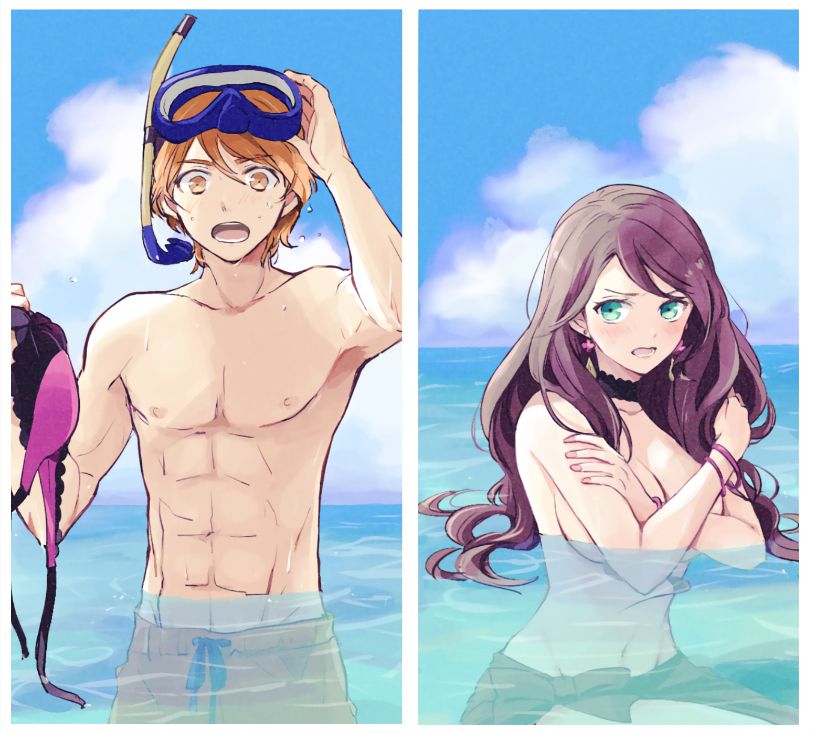 Dorothea with Ferdinand at the beach | Scrolller