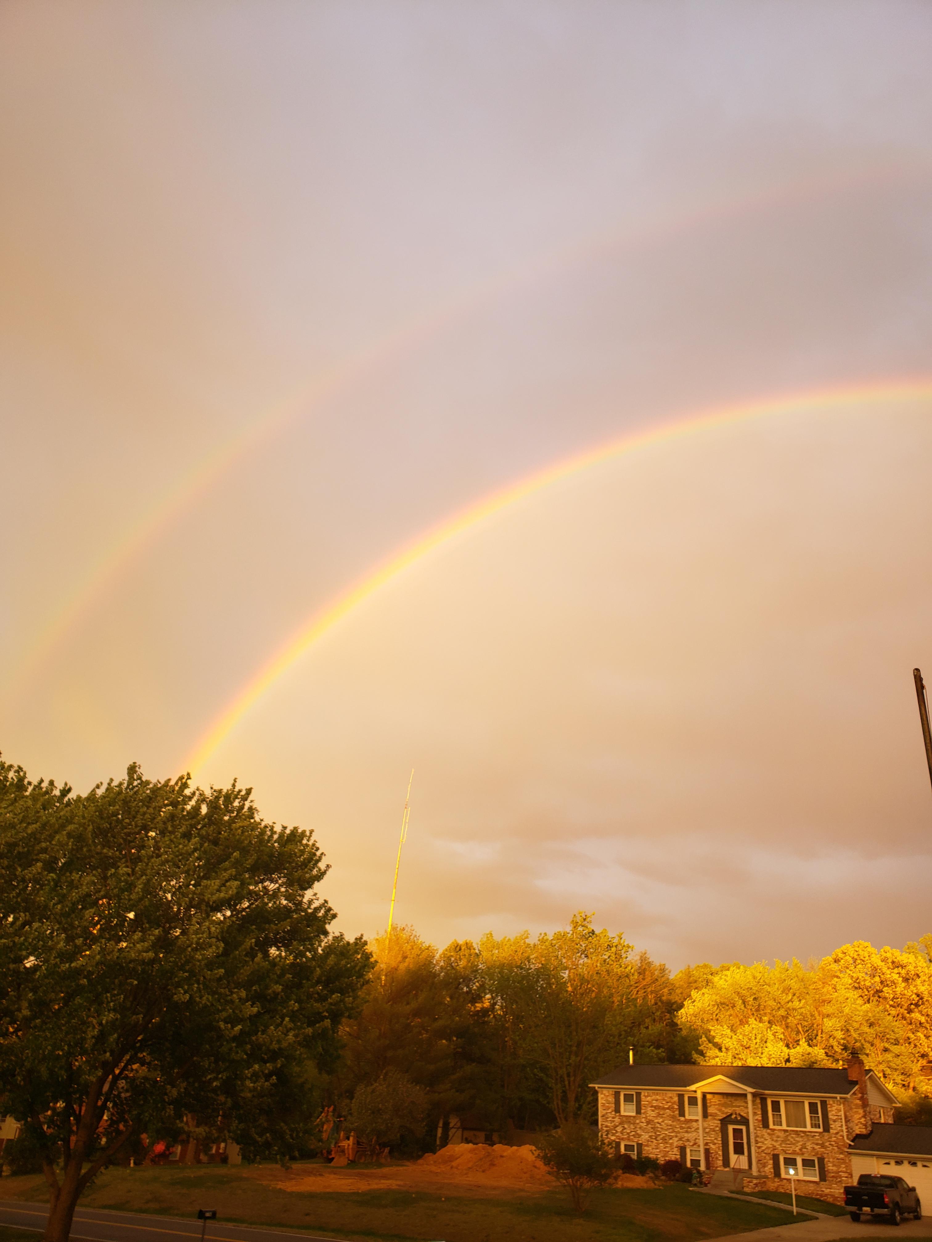 DOUBLE RAINBOW!!! | Scrolller