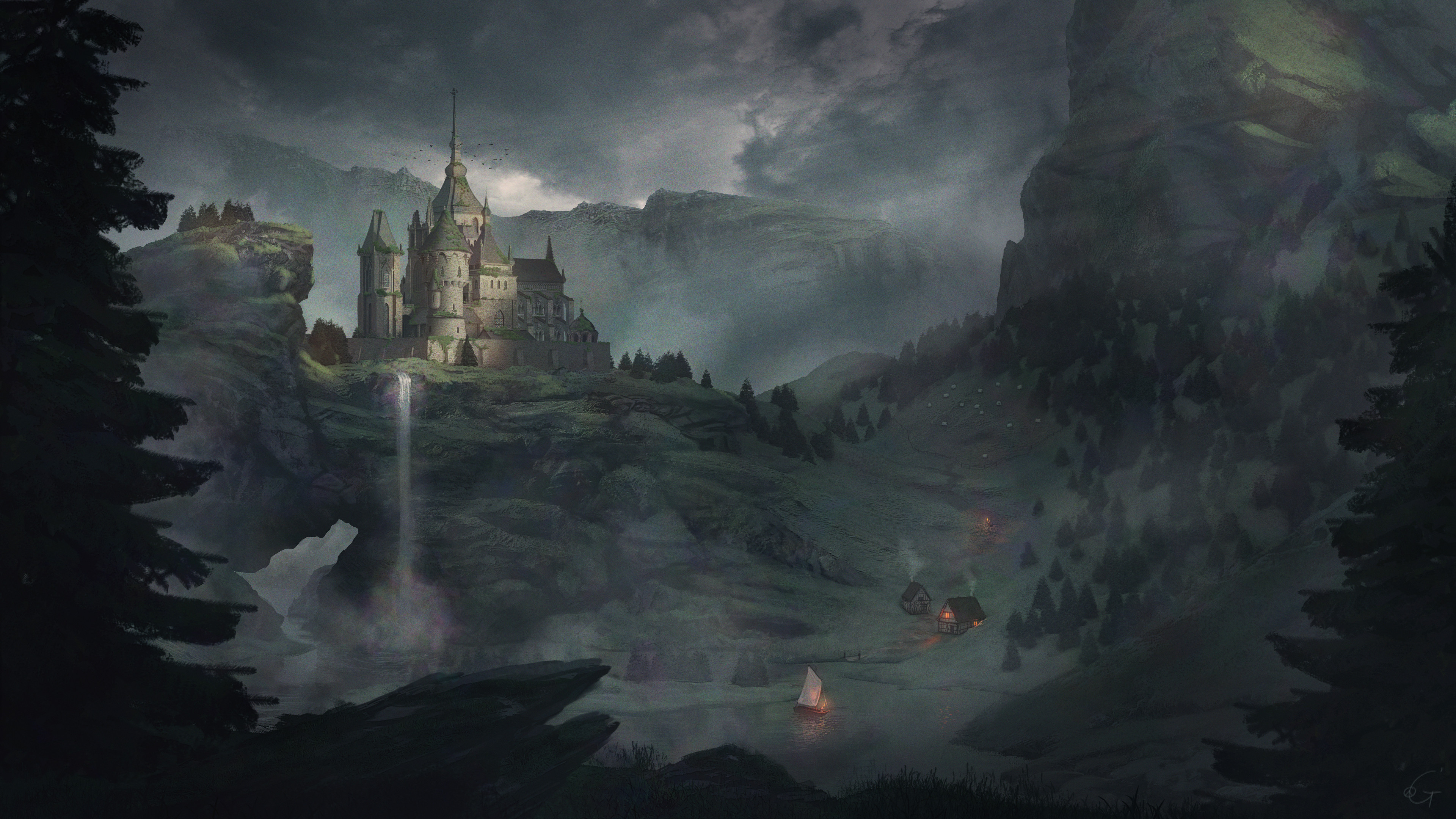 Dracula's Castle by Gautier Viller | Scrolller