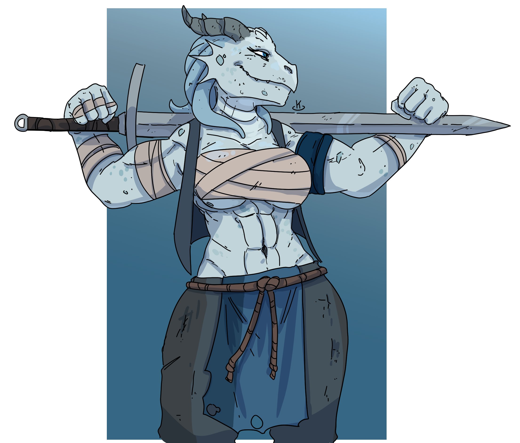 Dragonborn, by @KanekuoYT | Scrolller