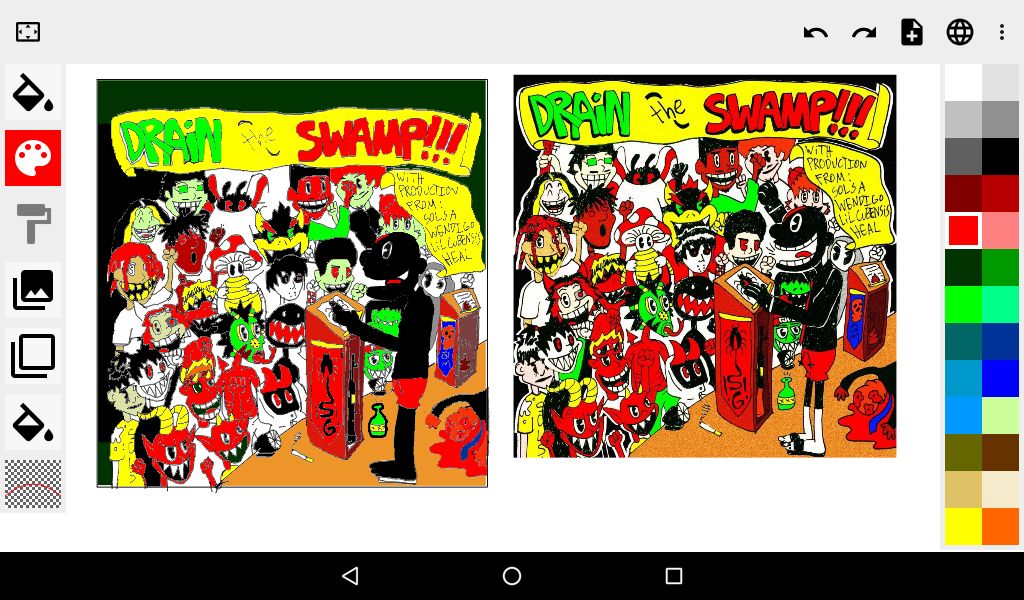 drain the swamp in color | Scrolller