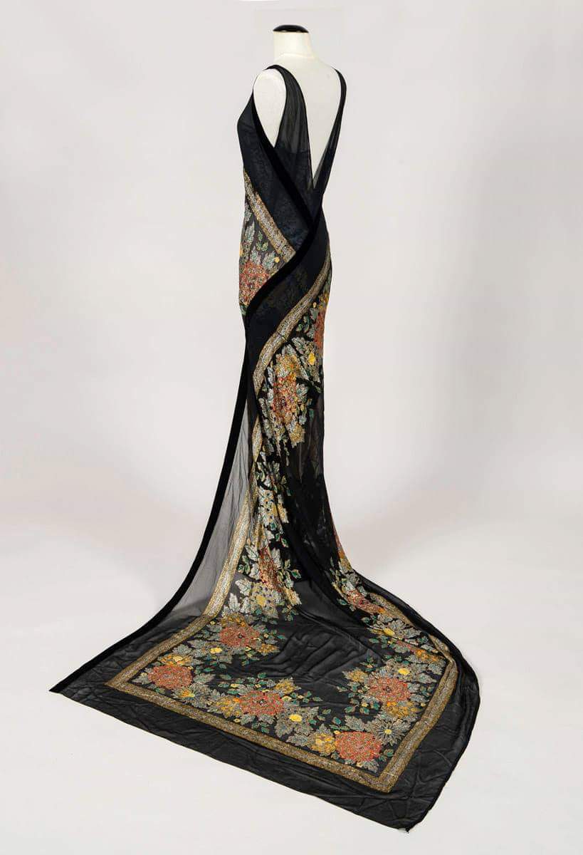 Draped silk evening gown, Callot Soeurs, 1928 | Scrolller