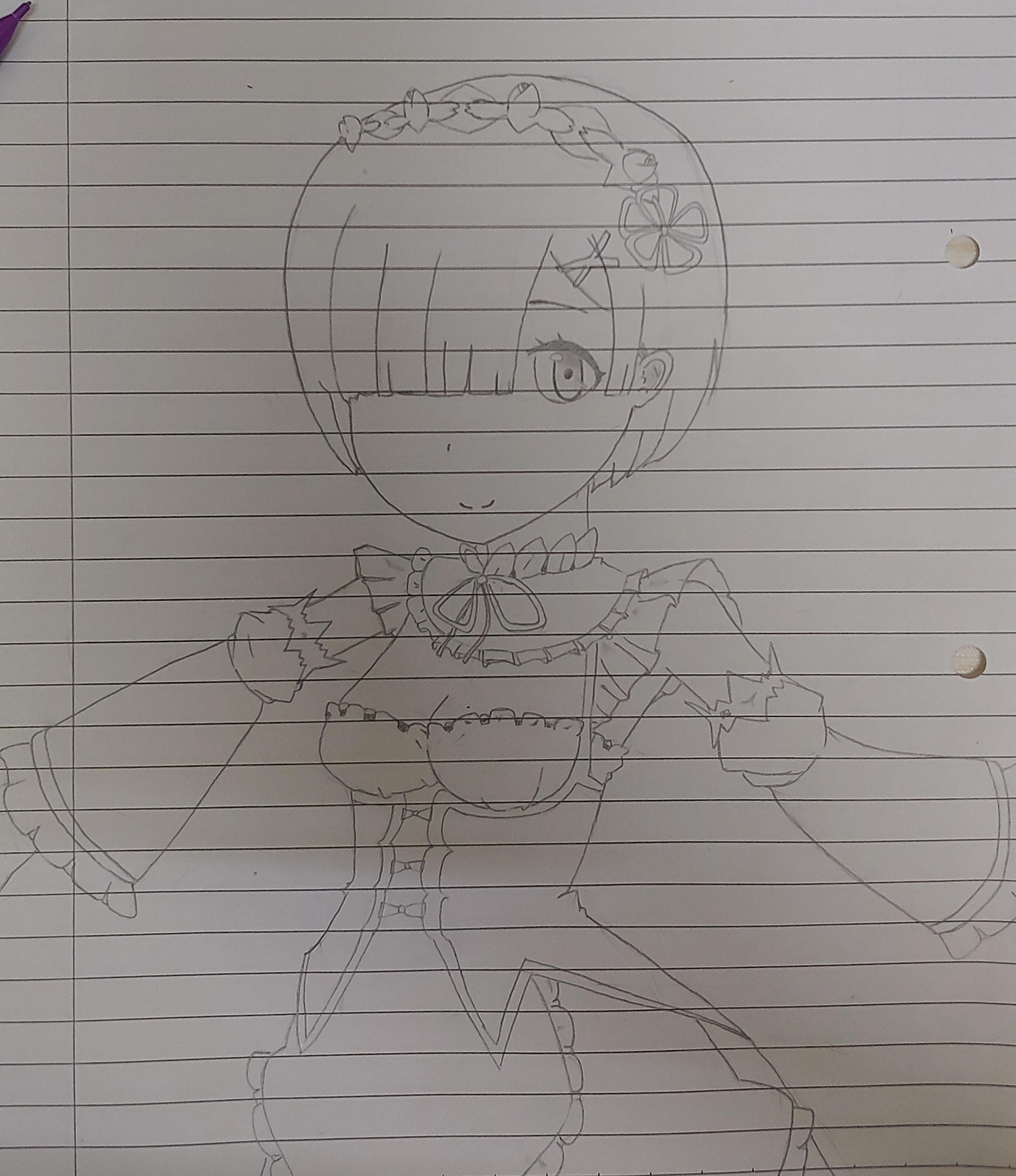 Draw another rem | Scrolller