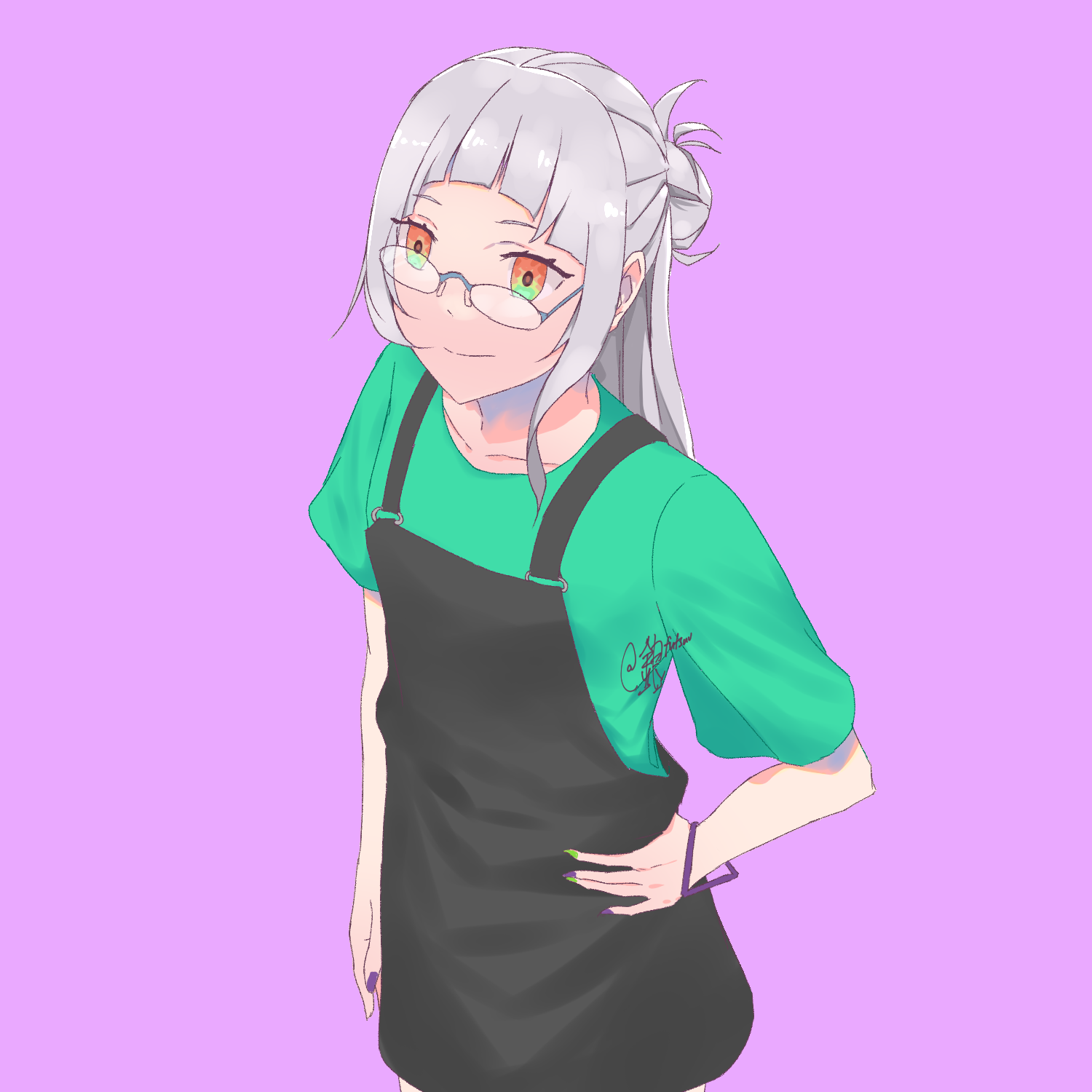Drawing Hololive members in casual clothes and of course, glasses—Garlic [Day 15] | Scrolller