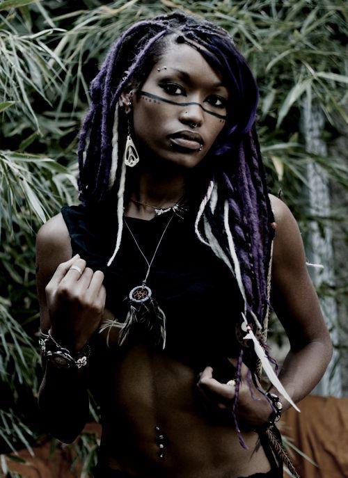 Dreads go so well with goth aesthetic | Scrolller