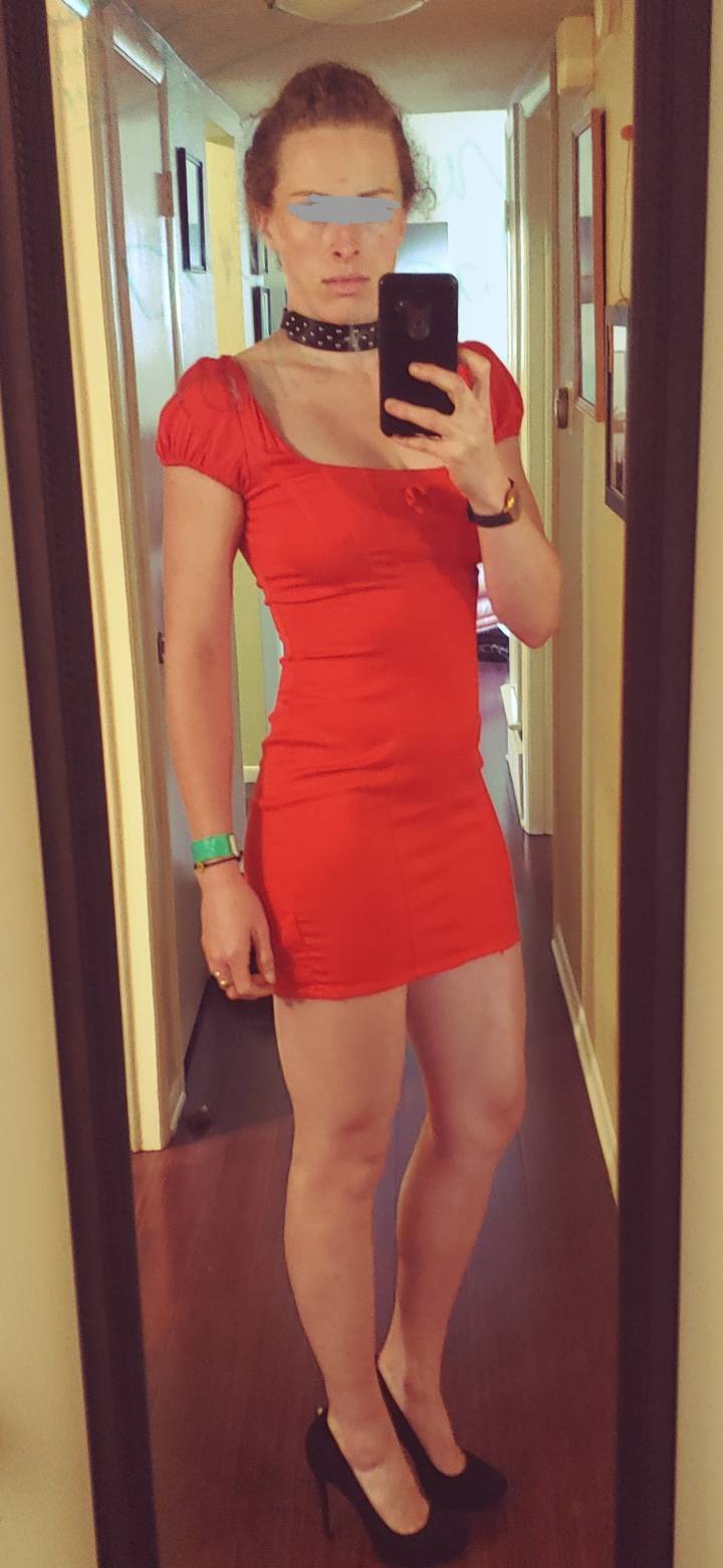 Dressed up my collar to make a Scene with Mr. Wolf at a very nice restaurant. | Scrolller