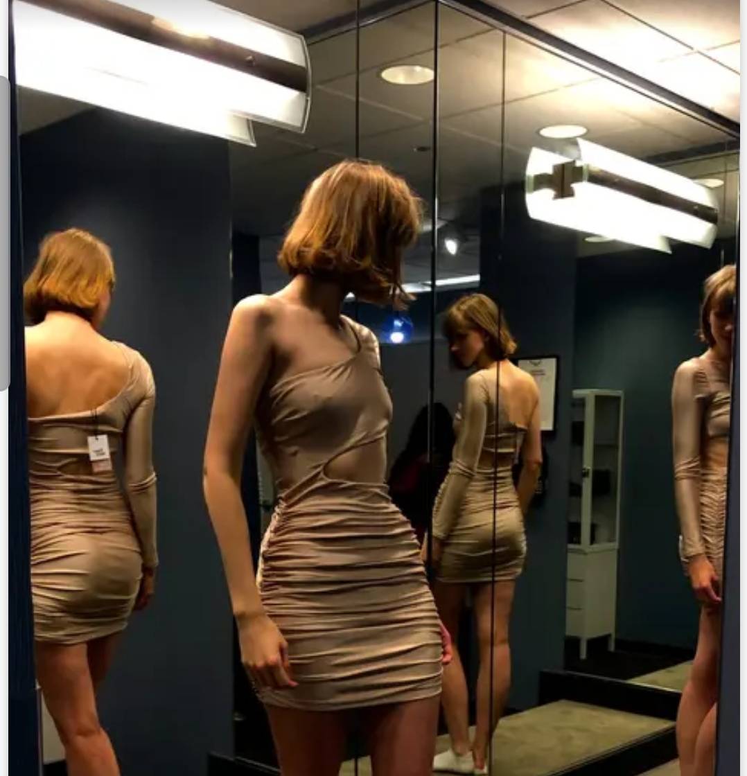 Dressing room bulge | Scrolller