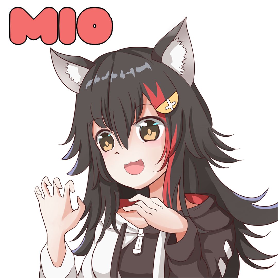 Drew a Hololive girl for the first time! Mio~ | Scrolller