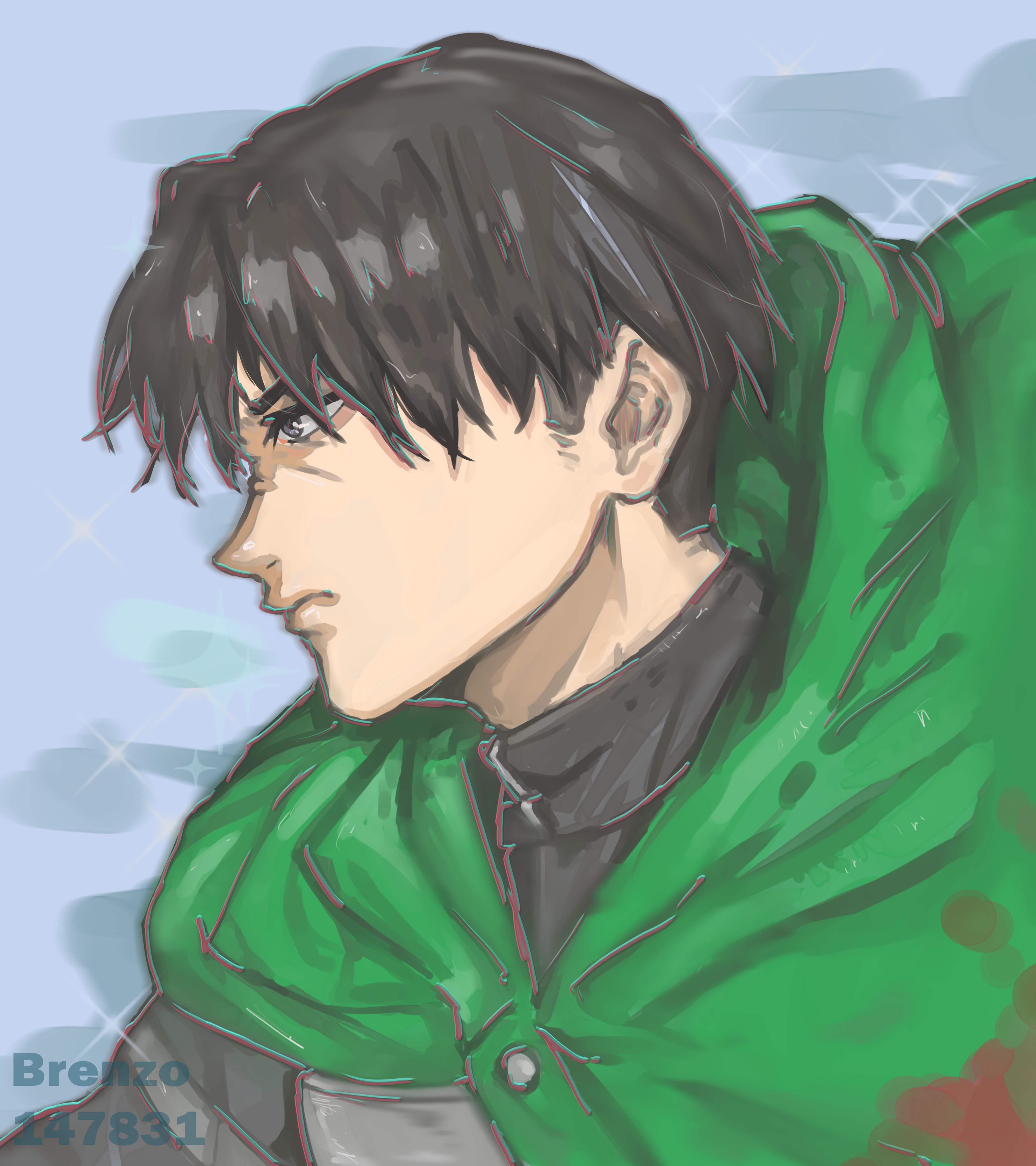 Drew the goat Levi Ackerman | Scrolller