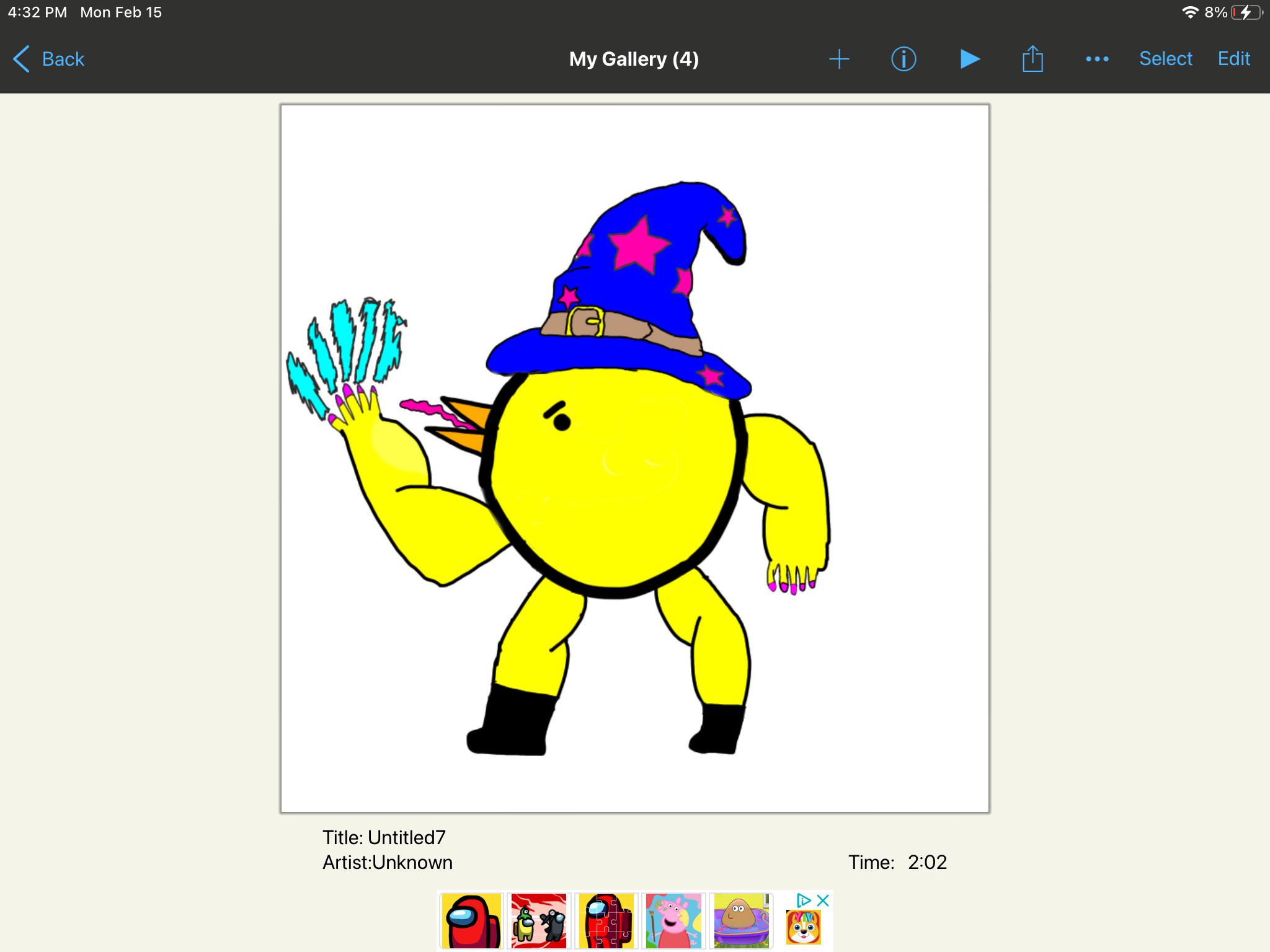 Drew this guy his name will be squid | Scrolller